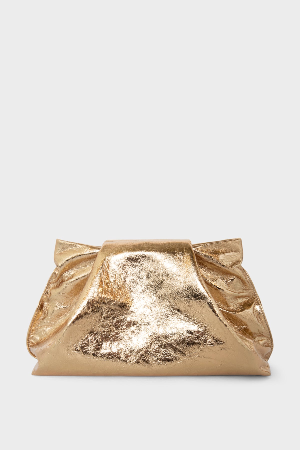 Fold Metallic Gold Clutch Shoulder Bag | Handmade in Australia – A-ESQUE