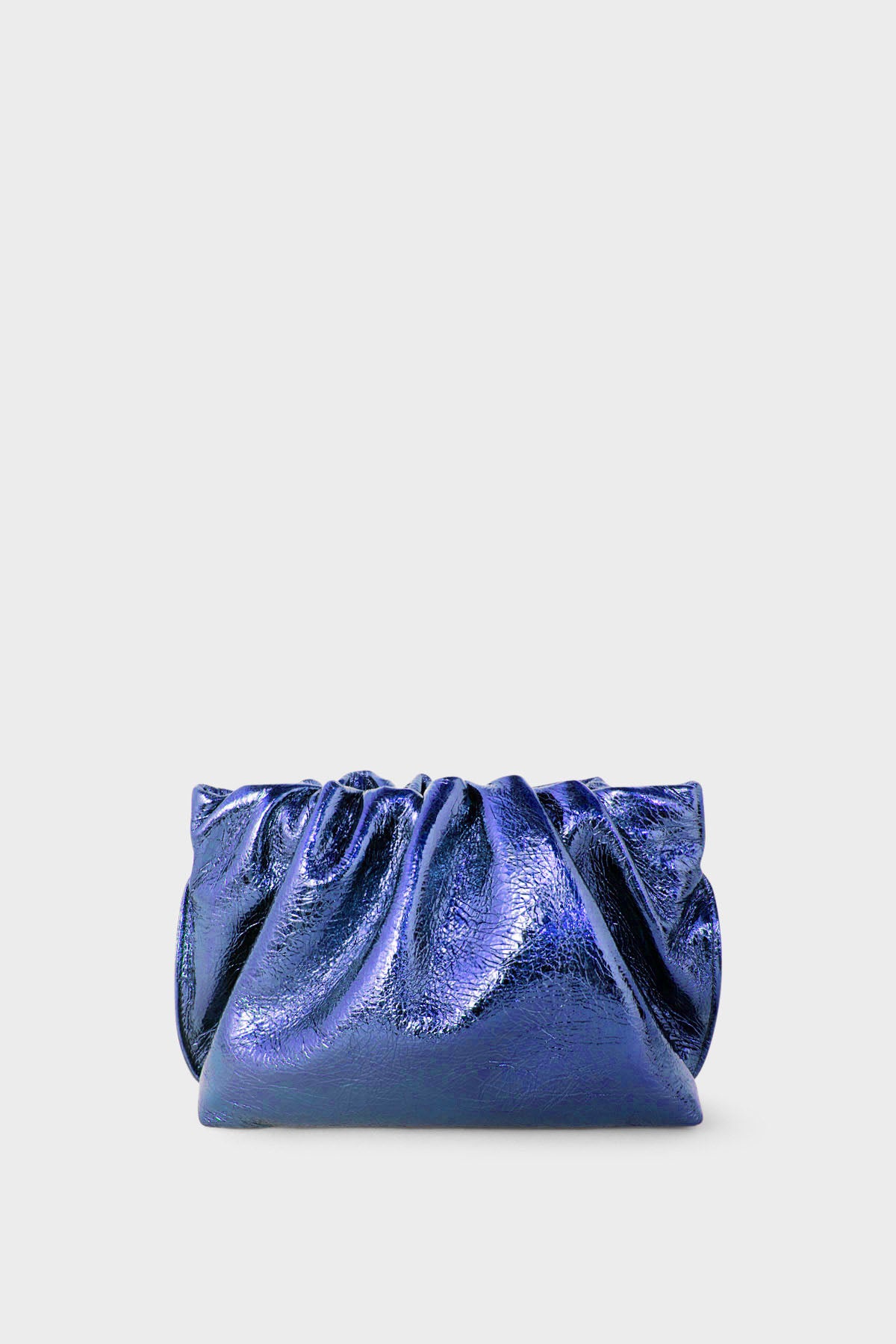 A-ESQUE | Mini Puffa in Metallic Indigo